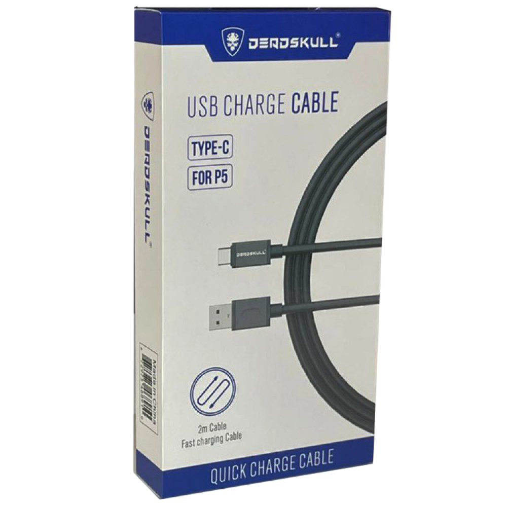 Deadskull USB-C Charge Cable For PS5